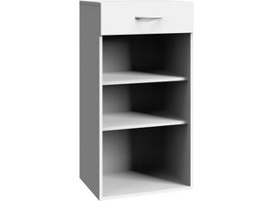 4038061008419 - Standregal WIMEX Multiraumkonzept das Schrank System für jedes Zuhause weiß B30cm H98cm T40cm Spanplatte Regale planbar und erweiterbar mit vielen Schranktypen