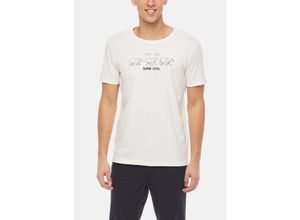 4064601224537 - T-Shirt REZY ORGANIC Kurzarmshirt mit Rundhalsausschnitt und Statement-Print