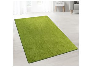 4064149208969 - Floordirekt Shaggy-Teppich Barcelona 21733 Grün Rechteckig 500 mm x 4500 mm