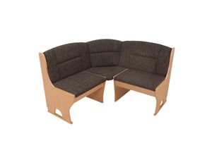 4046884037806 - Möbel Direkt Online - Truheneckbank Josef i 125x125 cm buche Strukturstoff mocca