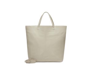 4099593217625 - Shopper LIEBESKIND BERLIN Tote HERA SHEEP NATURAL Damen Gr B H T 42cm x 38cm x 15cm weiß (milk) Leder Taschen