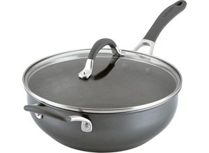 5011275818288 - Servierpfanne CIRCULON A1 Servierpfanne mit Gegengriff 26 cm 45 Liter grau (anthrazit) B28cm H165cm L52cm Ø26cm Pfannen dreilagig beschichtet kratzfest spülmaschinenfest