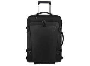 5400520314505 - Reisetasche SAMSONITE ARMOX 55 cm Gr B H T 40cm x 55cm x 25cm schwarz Polyester Taschen Duffle mit Rollen TSA-Schloss Packgurte Trolley-Gestänge