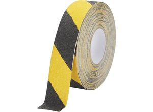 4005546733838 - Antirutschband DURALINE® GRIP+ color für Innen & Außen DIN 51130 selbstklebend grobkörnige Beschichtung 1 Rolle mit L 15 m x B 50 mm schwarz-gelb 4005546733838 - Antirutschband DURALINE® GRIP+ color für Innen & Außen DIN 51130 selbstklebend grobkörnige Beschichtung 1 Rolle mit L 15 m x B 50 mm schwarz-gelb