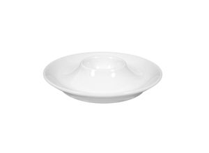 4003106630702 - Eierbecher mit Ablage Rondo Liane in weiß 13 cm 4003106630702 - Eierbecher mit Ablage Rondo Liane in weiß 13 cm