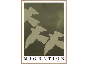 5715226313746 - Kunstdruck MIGRATION (LB 70x100 cm) LB 70x100 cm bunt Bild Gemälde Wandbild