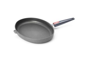 4032525615380 - Fischpfanne WOLL MADE IN GERMANY Nowo Titanium schwarz Pfannen Höhe 55cm Induktion Made in Germany B284cm H55cm L38cm