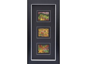 4260286494047 - Kunstdruck HUNDERTWASSER (BH 45x8250 cm) BH 45x8250 cm bunt Bild Gemälde Wandbild