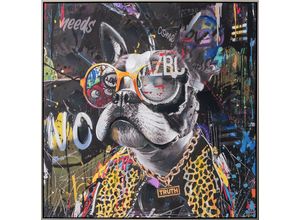 4050743085426 - Keilrahmenbild RAPPER DOG (BH 8250x8250 cm) BH 8250x8250 cm bunt