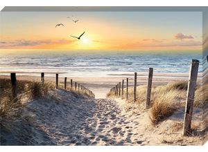 4250711867164 - Keilrahmenbild BY THE SUN (BHT 120x80x350 cm) BHT 120x80x350 cm bunt