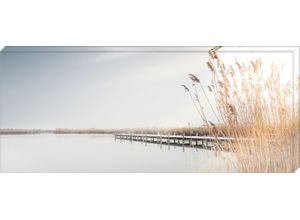 4250711866457 - Keilrahmenbild PEACEFUL LAKE (BH 120x50 cm) BH 120x50 cm bunt