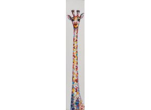 4050743047455 - Keilrahmenbild GIRAFFENHALS (LBH 25x150x350 cm) LBH 25x150x350 cm bunt