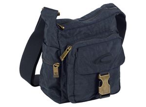 4251234437797 - Umhängetasche CAMEL ACTIVE Journey Kinder Gr B H T 245cm x 24cm x 13cm blau Nylon aufgeraut bestickt clean unifarben Taschen aus leichtem robusten Nylon funktional perfekt für alle Lebenslagen