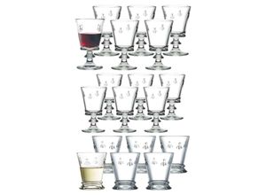 4262418972294 - Wein- und Wassergläserset Biene Abeille 18er Set