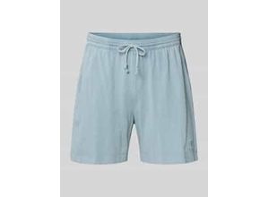 8054041702005 - Regular Fit Shorts mit Label-Stitching
