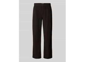 4069469470393 - Sweatpants in Ripp-Optik mit elastischem Bund