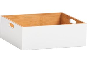 4003368133591 - Aufbewahrungsbox ZELLER PRESENT Aufbewahrungsboxen Gr B H T 30 cm x 105 cm x 27 cm weiß Aufbewahrungsbox Ordnungsboxen Aufbewahrungsboxen