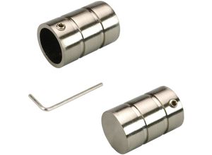 4016318269271 - Gardinenstangen-Endstück Zylinder Gardinenstangenendstücke Gr 2 St silberfarben (edelstahlfarben) Gardinenstangen-Endstücke Gardinenstangenendstücke für Gardinenstangen Ø 16 mm 4016318269271 - Gardinenstangen-Endstück Zylinder Gardinenstangenendstücke Gr 2 St silberfarben (edelstahlfarben) Gardinenstangen-Endstücke Gardinenstangenendstücke für Gardinenstangen Ø 16 mm
