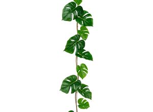 4064118143833 - Kunstgirlande CREATIV GREEN Syngoniumgirlande Kunstpflanzen Gr B L 12 cm x 185 cm grün Kunstgirlande in schöner Länge