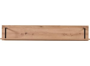 4067474940917 - Wandboard INOSIGN Sardinia braun (artisan eiche) B1375cm H24cm T21cm Spanplatte Regale Breite ca 1375 cm