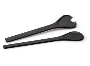 4017167536507 - Salatbesteck Duracore schwarz Kunststoff Kochbesteck-Sets Akazienholz 31 cm 4017167536507 - Salatbesteck Duracore schwarz Kunststoff Kochbesteck-Sets Akazienholz 31 cm