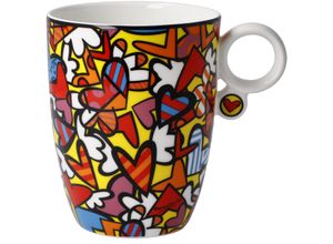 4005169349522 - Goebel Porzellan Gmbh - Goebel Künstlertasse Romero Britto - All We Need is Love Tasse Becher Fine Bone China Bunt 400 ml 66452841