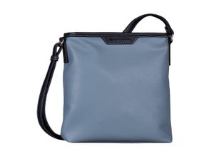 4255619920447 - Umhängetasche TOM TAILOR Leora Damen Gr B H T 25cm x 24cm x 6cm blau Polyurethan Taschen