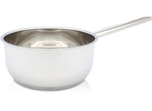 4006776112004 - Kasserolle KRÜGER Saturn silber B16cm H77cm L325cm Ø16cm Töpfe Ø 16 cm Glasdeckel für praktisches Sichtkochen