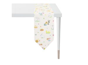 4003440297357 - Tischband APELT 6716 bunt B175cm L25cm Baumwolle Polyester Tischdecken