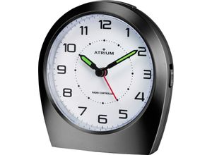 4037921006749 - Funkwecker ATRIUM A620-7 schwarz Wecker Quarzwecker Schlafzimmer Snooze Geschenkidee