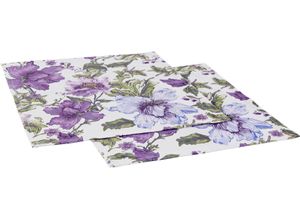4068223366446 - Stoffserviette Toulon bunt (multi) B40cm L40cm Obermaterial 100% Baumwolle GUIDO MARIA KRETSCHMER HOME & LIVING Servietten 40 x 40 cm