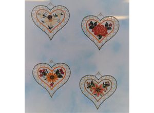 4028298306327 - Fensterbild STICKEREIEN PLAUEN 4 Jahreszeiten Gr 1 bunt (grün mehrfarbig weiß) B13cm H13cm Polyester Fensterbilder 4028298306327 - Fensterbild STICKEREIEN PLAUEN 4 Jahreszeiten Gr 1 bunt (grün mehrfarbig weiß) B13cm H13cm Polyester Fensterbilder