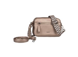 4255619912701 - Handtasche GABOR Silena Damen Gr B H T 22cm x 15cm x 7cm rosa (rose) Polyurethan clean gepflegt geprägtes Muster unifarben Taschen hochwertig gewebte Gurtband und ein filigranes Logo