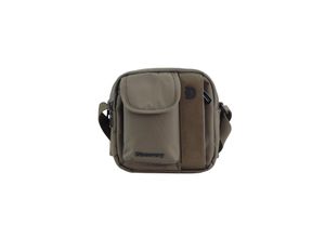 4895250109636 - Schultertasche DISCOVERY Downtown Damen Gr B H T 5cm x 175cm x 175cm grün (khaki) Kunstfaser unifarben Taschen aus rPet Polyester-Material