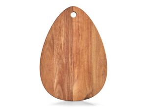 4003368255194 - Schneidebrett aus echtem Akazienholz Tropfenform geölt Natürliches Holzbrett zum Schneiden und Servieren Maße (L x B x H) ca 40 x 29 x 2 cm 4003368255194 - Schneidebrett aus echtem Akazienholz Tropfenform geölt Natürliches Holzbrett zum Schneiden und Servieren Maße (L x B x H) ca 40 x 29 x 2 cm