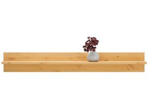 4029686710207 - Wandboard HOME AFFAIRE Oslo beige (natur gebeizt gewachst) B100cm H14cm T14cm Massivholz Regale 100 cm breit aus massiver Kiefer