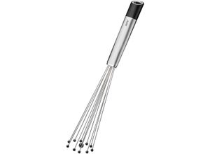 4006664292399 - Schneebesen GEFU Kugel-Schneebesen PRIMELINE silber B4cm H3cm Edelstahl Kunststoff Schneebesen Eigenschwingung der Kugeln für schaumiges Ergebnis hitzebeständig