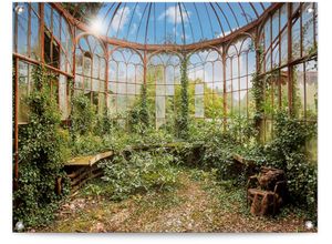 8714597628241 - Poster REINDERS Gartenpavillon grün (farbe bild(er) grün) B80cm H60cm T01cm Leinwand Bilder