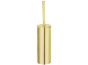 4008838367377 - WC-Garnitur WENKO Orea gold B9cm H405cm L9cm Edelstahl Reinigungsbürsten freistehend