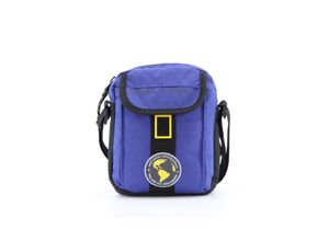 4006268672832 - Schultertasche NATIONAL GEOGRAPHIC New Explorer Damen Gr B H T 6cm x 18cm x 13cm blau Nylon Taschen Ripstop