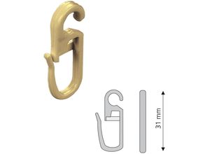 4016318019777 - Faltenclip LIEDECO beige (natur) H31cm Kunststoff Gardinenbefestigungen Faltenlegehaken für Gardinenringe 4016318019777 - Faltenclip LIEDECO beige (natur) H31cm Kunststoff Gardinenbefestigungen Faltenlegehaken für Gardinenringe