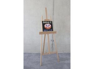 4055065032363 - Leinwandbild KOMAR Donut give up - Größe 30 x 30 cm bunt (farbe rahmen braun farbe bild(er) bunt) B30cm H30cm T2cm Papier Holz Bilder Keilrahmenbild mit Echtholzrahmen Kinderzimmer