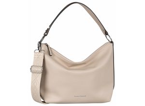 4262434233478 - Schultertasche BRUNO BANANI Amalfi Damen Gr B H T 26cm x 23cm x 10cm beige Lederimitat Taschen Handtasche Damen Tasche Schulterriemen