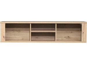 4044393336014 - Ablageregal MÄUSBACHER braun (natur) B147cm H36cm T29cm Holzwerkstoff Regale Wandregal Wandboard