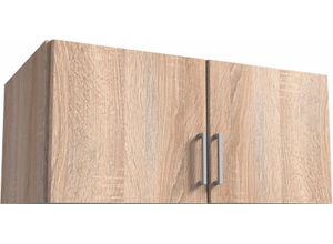 4038061113151 - Schrankaufsatz WIMEX Click braun (struktureichefarben hell) B90cm H42cm T56cm Kunststoff Möbelaufsätze Kleiderschrank-Zubehör Schrankaufsatz
