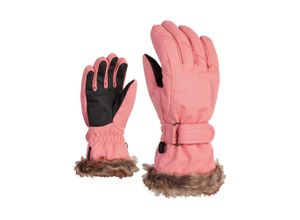 4063833517738 - Skihandschuhe ZIENER LIM Jungen Gr 35 rosa Kunstfaser Handschuhe