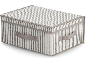 4003368500522 - Aufbewahrungsbox ZELLER PRESENT Stripes Aufbewahrungsboxen Gr Maße(B T H)(38 29 165)(B T H)(38 29 165) beige (natur) Aufbewahrungsbox Ordnungsboxen Aufbewahrungsboxen Vlies 4003368500522 - Aufbewahrungsbox ZELLER PRESENT Stripes Aufbewahrungsboxen Gr Maße(B T H)(38 29 165)(B T H)(38 29 165) beige (natur) Aufbewahrungsbox Ordnungsboxen Aufbewahrungsboxen Vlies
