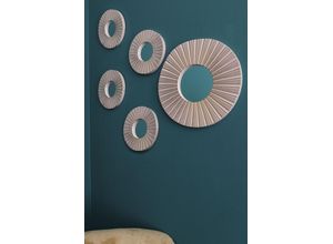 4250965967368 - Dekospiegel MYFLAIR MÖBEL & ACCESSOIRES 5tlgWanddekoset Spiegel Gr B H T 40 cm x 40 cm x 40 cm Antikoptik rosa Dekospiegel Wandspiegel Wanddeko rund 1x Ø 40 cm & 4x 25 cm Wohnzimmer 4250965967368 - Dekospiegel MYFLAIR MÖBEL & ACCESSOIRES 5tlgWanddekoset Spiegel Gr B H T 40 cm x 40 cm x 40 cm Antikoptik rosa Dekospiegel Wandspiegel Wanddeko rund 1x Ø 40 cm & 4x 25 cm Wohnzimmer
