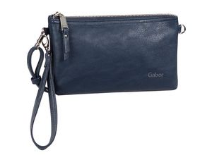 4251234422991 - Abendtasche GABOR Emmy Damen Gr B H T 225cm x 135cm x 45cm blau Polyurethan Polyurethan (PU) clean gepflegt unifarben Taschen aus weichem Lederimitat als praktisch lässige Bag in Bag tragbar