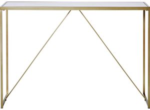 4050088030969 - Konsolentisch JAHNKE GLAM CONSOLE bunt (gold marmor weiß goldoptik marmoroptik) B1113cm H76cm T30cm Tische Breite ca 111 cm Beistelltisch